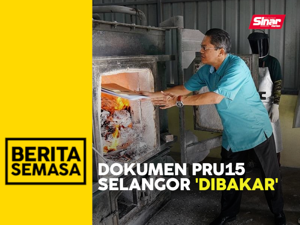 SPR lupus dokumen PRU15 Selangor di Karangkraf - Sinar Harian