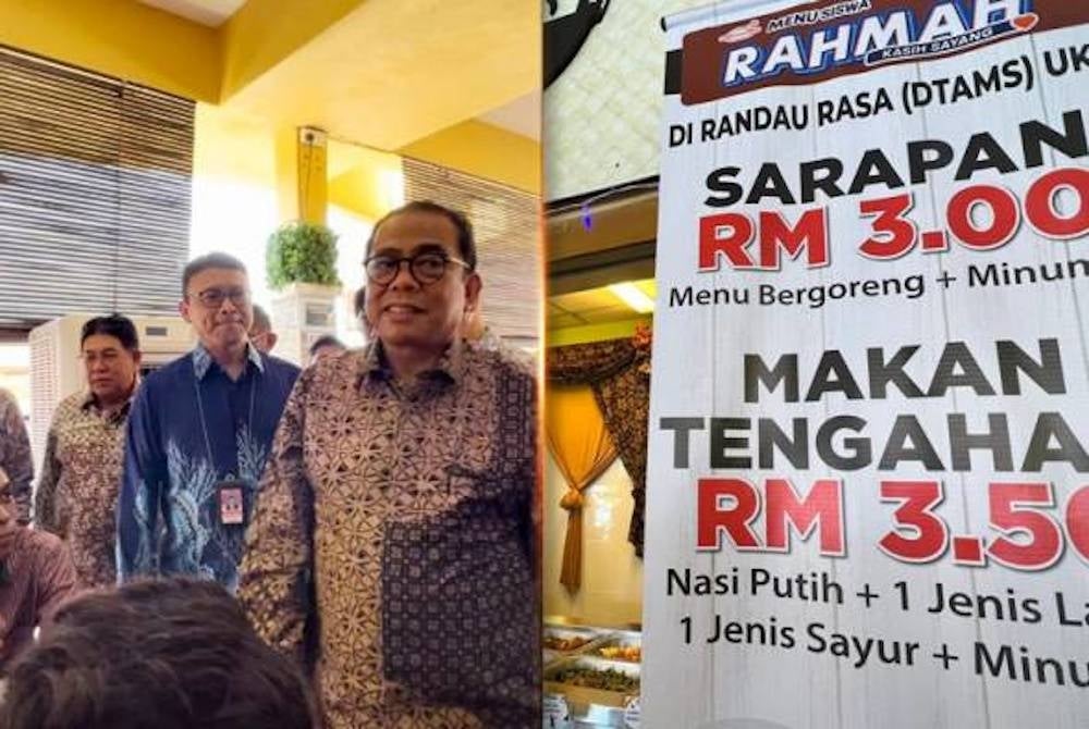 320,000 pelajar B40 layak nikmati Menu Siswa Rahmah RM3.50 - Sinar Harian