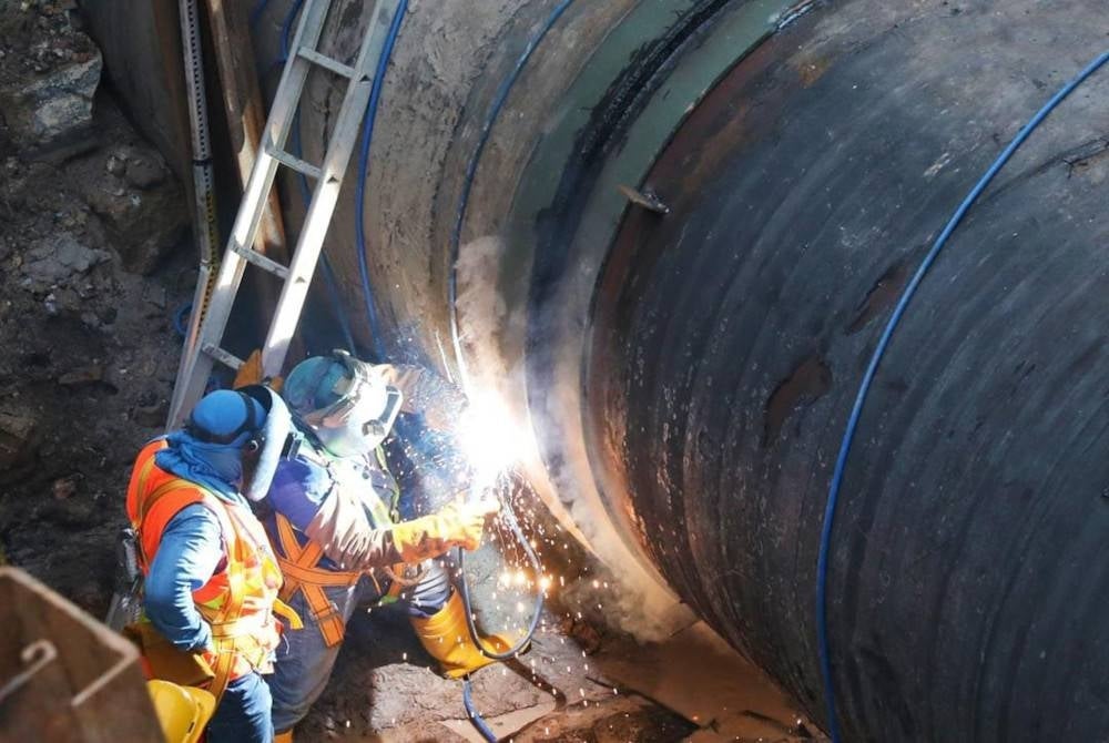 Pembaikan paip pecah selesai - Air Selangor - Sinar Harian