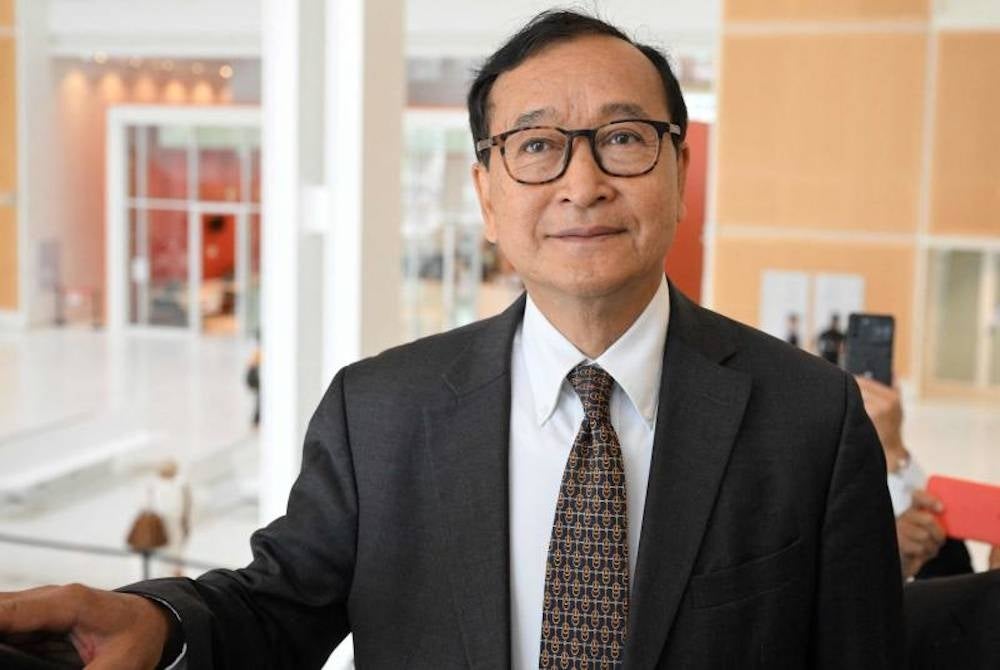 Mengapa dihalau Rainsy pemimpin politik pembangkang Kemboja? - Sinar Harian