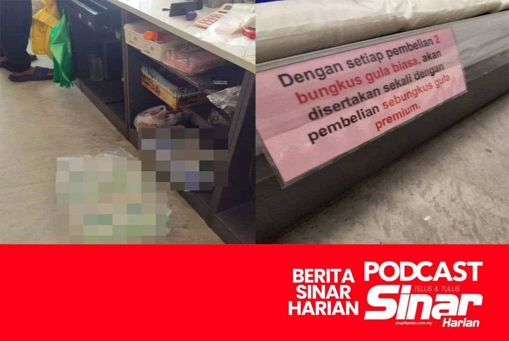 Peniaga letak syarat beli gula bawa padah - Sinar Harian