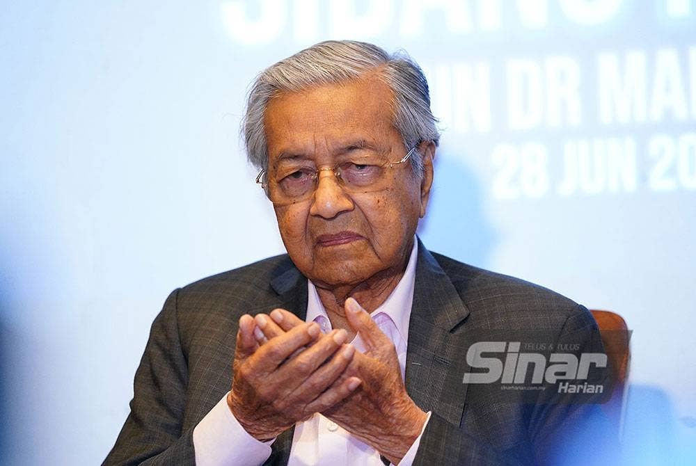 Tun M umum tak akan bertanding pilihan raya - Sinar Harian