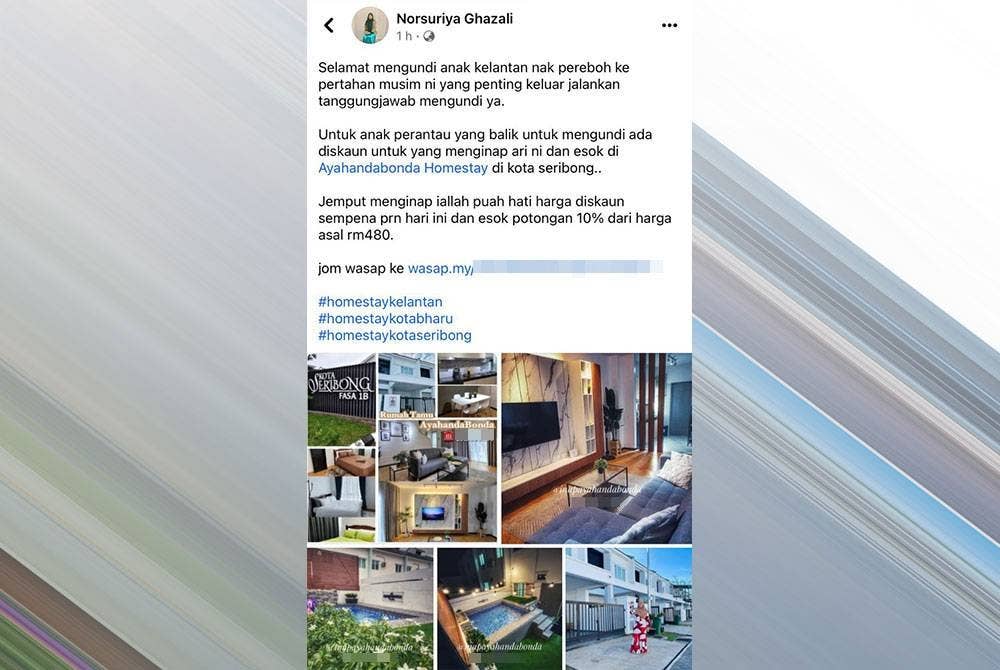 Diskaun makanan, tempat penginapan dan cuci kereta buat pengundi ...