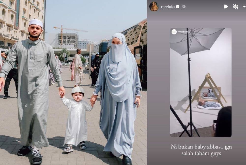 'Itu bukan baby Abbas' - Neelofa - Sinar Harian