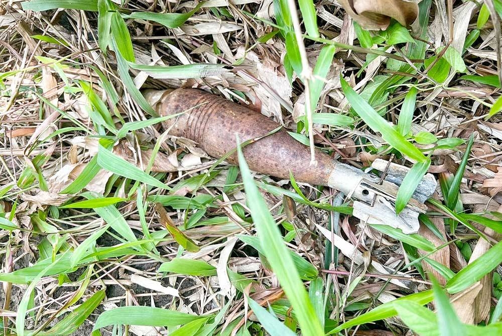 Gempar jumpa bom mortar tepi rumah - Sinar Harian