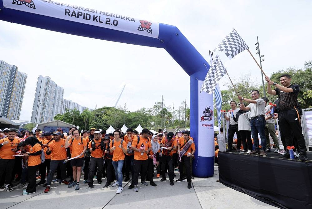 Eksplorasi Merdeka Rapid KL 2.0 disertai hampir 800 peserta - Sinar Harian