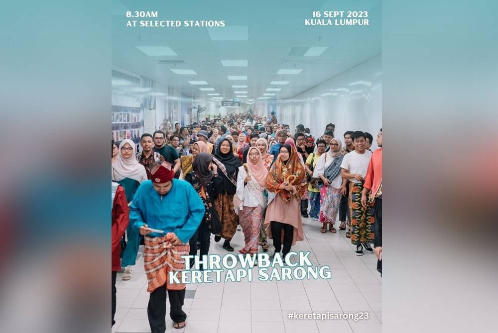 'Keretapi Sarong' kembali meriahkan sambutan Hari Malaysia - Sinar Harian