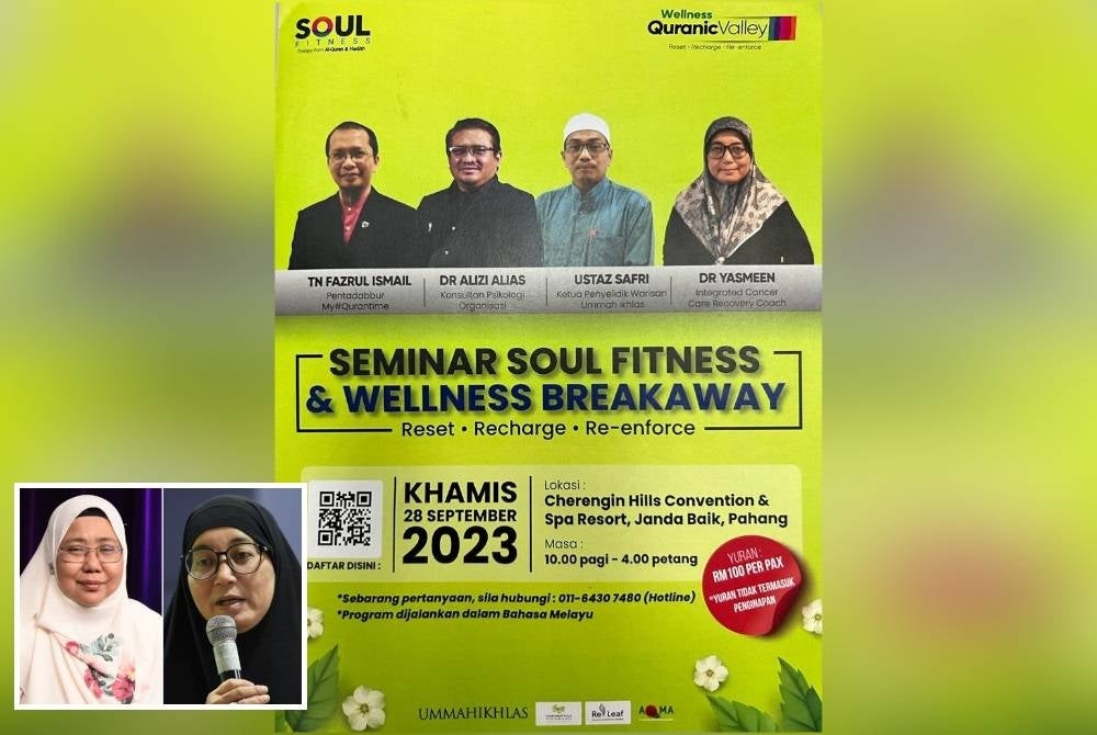 Seminar Soul Fitness & Wellness Breakaway tawar panduan 'healing' sebenar - Sinar Harian