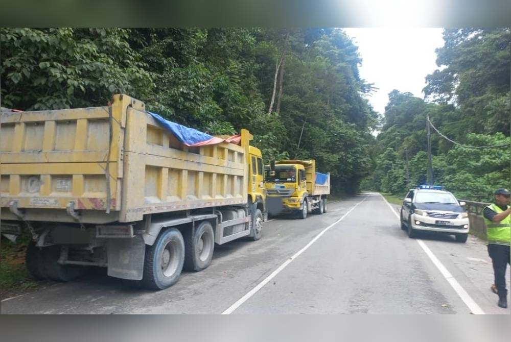 JPJ sita lori bawa muatan lebih had, dipandu warga China - Sinar Harian