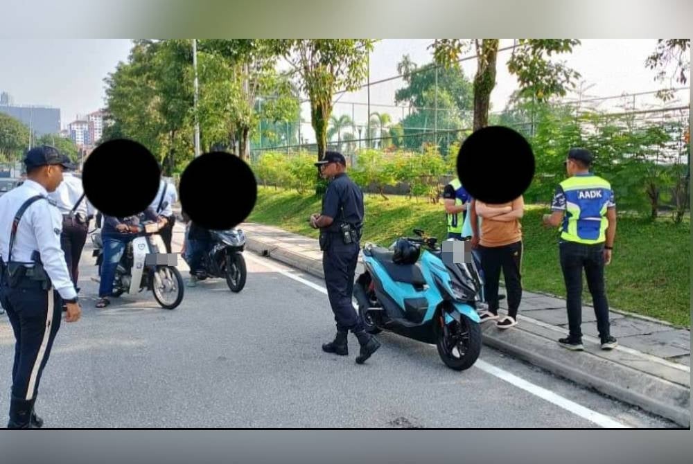 Lima pengguna jalan raya ditahan positif dadah - Sinar Harian