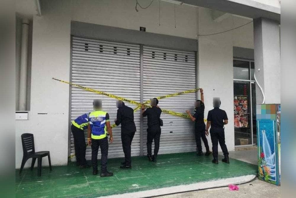 Premis perniagaan tanpa lesen dikendali warga asing disita - Sinar Harian