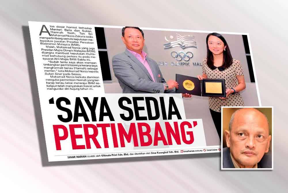 Hormat apa saja keputusan Norza - Sinar Harian