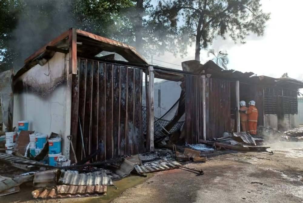 Stor simpanan di Istana Negeri terbakar - Sinar Harian