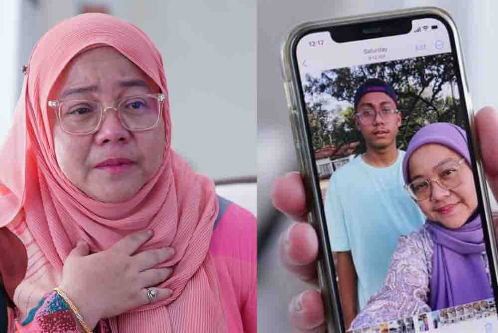 'Dia lupa peluk mak...' - Sinar Harian