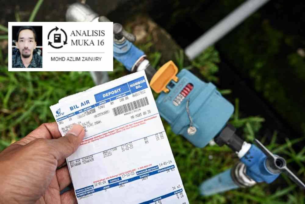 Isu tarif air tidak perlu dipolitikkan - Sinar Harian