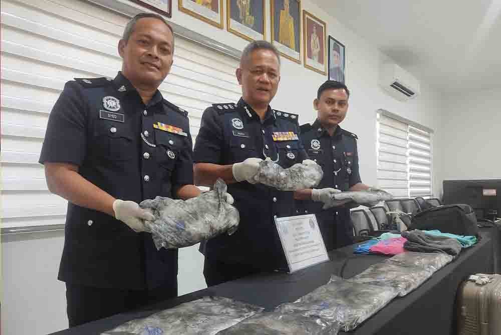 'Keldai dadah' diupah RM8,000 bawa 8kg syabu dalam bagasi - Sinar Harian