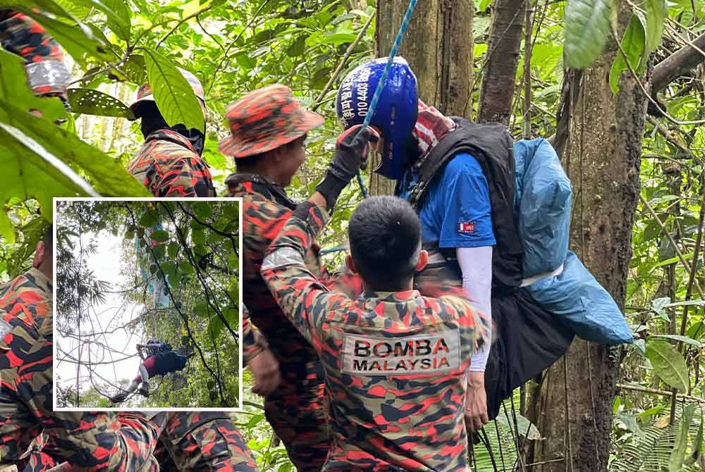 Pelancong Korea Selatan tersangkut di pokok ketika paragliding - Sinar ...