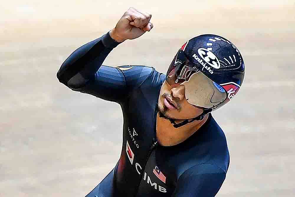 Pocket Rocketman masih berbisa, peroleh emas di Piala UCI Adelaide ...