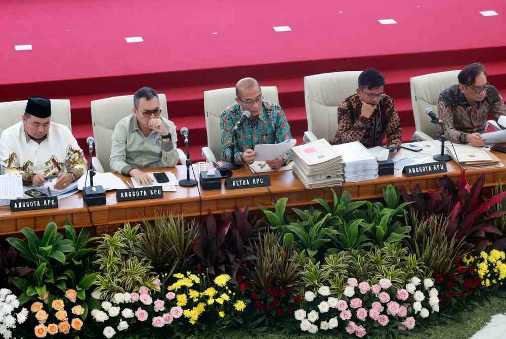 Indonesia umum keputusan rasmi pilihan raya di 33 wilayah - Sinar Harian