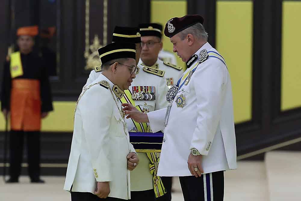 Hari Wilayah: Agong kurnia darjah kebesaran kepada 33 individu - Sinar ...
