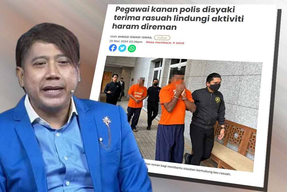 Elak kes rasuah pegawai kanan polis lindungi kegiatan haram berulang ...
