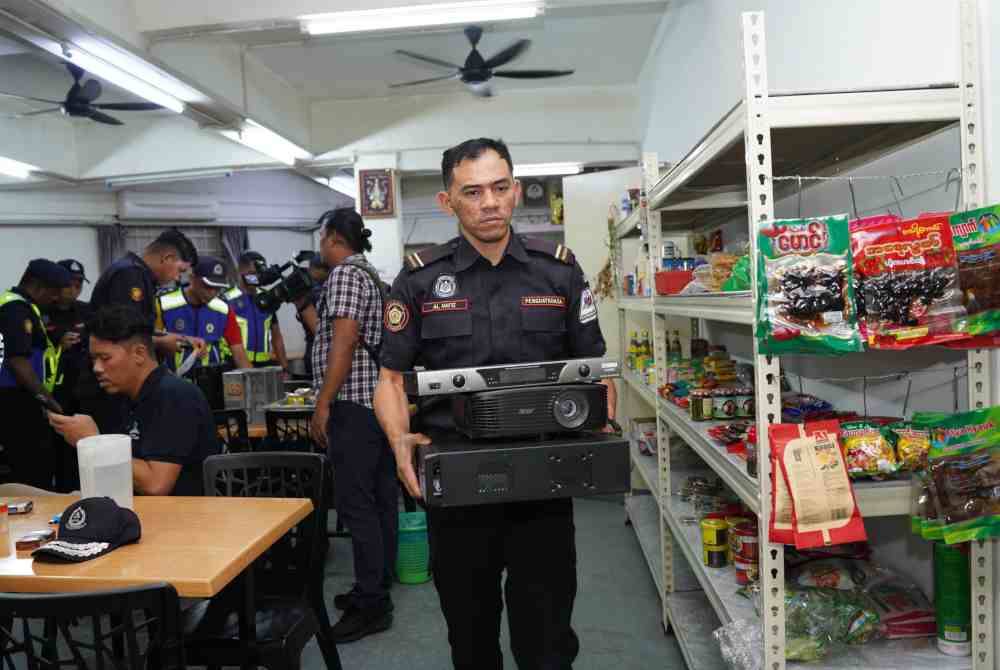 Premis hiburan warga Myanmar kena serbu - Sinar Harian