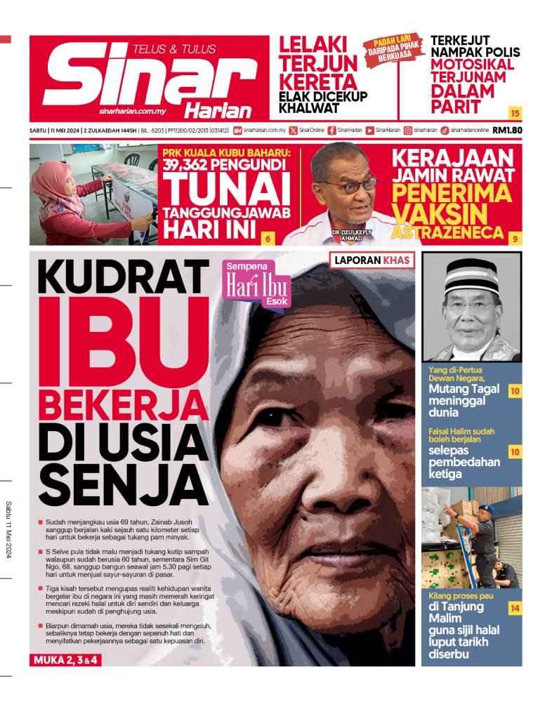 SINAR HARIAN 11 MEI 2024 - Sinar Harian