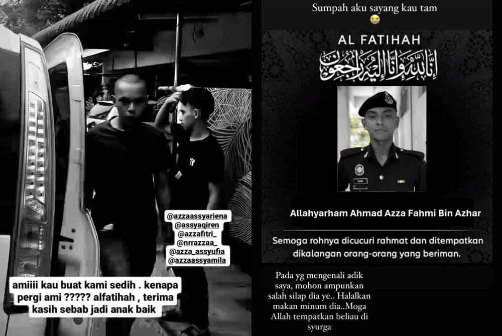 ‘Terima kasih jadi anak baik’ - Kakak mangsa - Sinar Harian