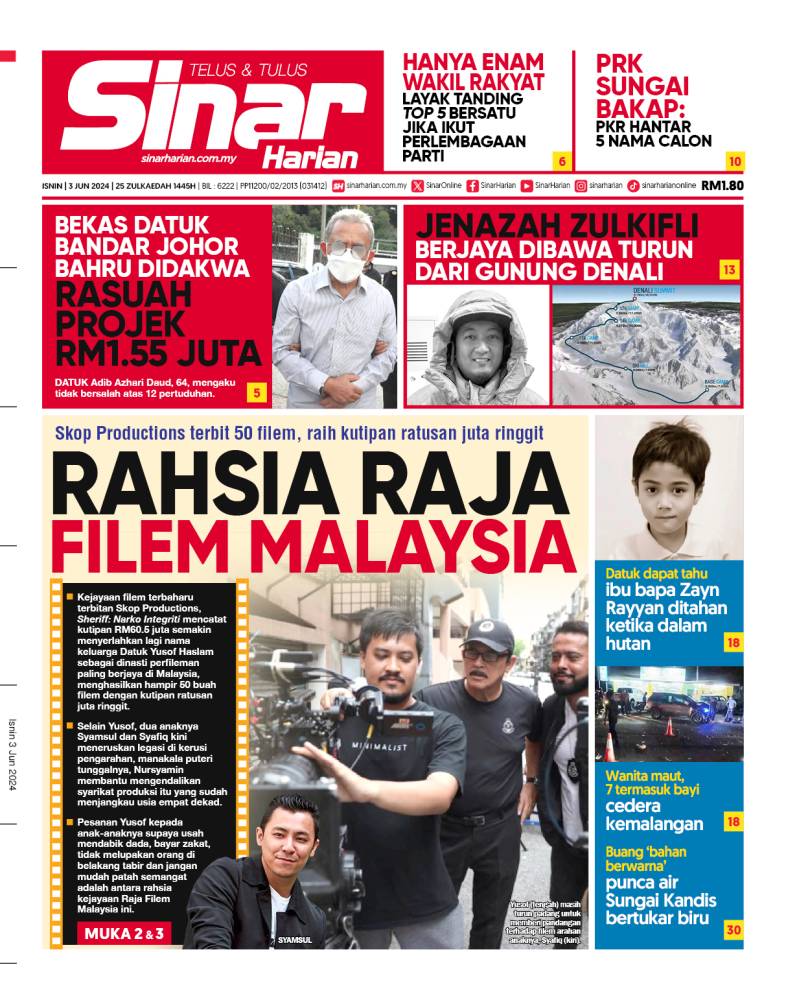 SINAR HARIAN 3 JUN 2024 - Sinar Harian