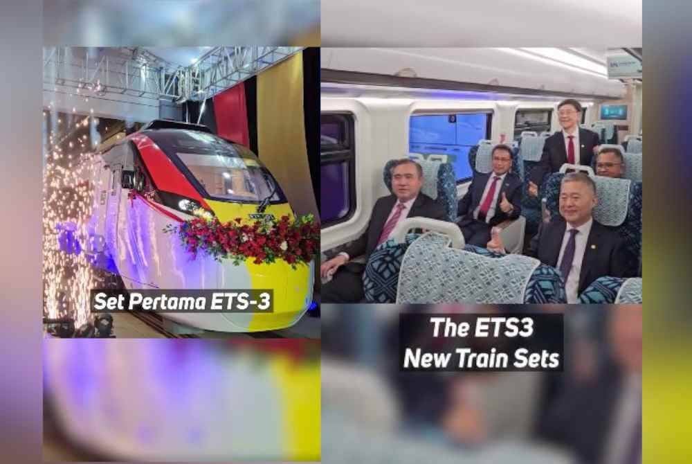 Kementerian Pengangkutan terima set pertama ETS3 - Sinar Harian