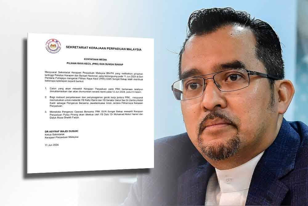 PRK Sungai Bakap: Calon Kerajaan Perpaduan diumumkan esok - Sinar Harian