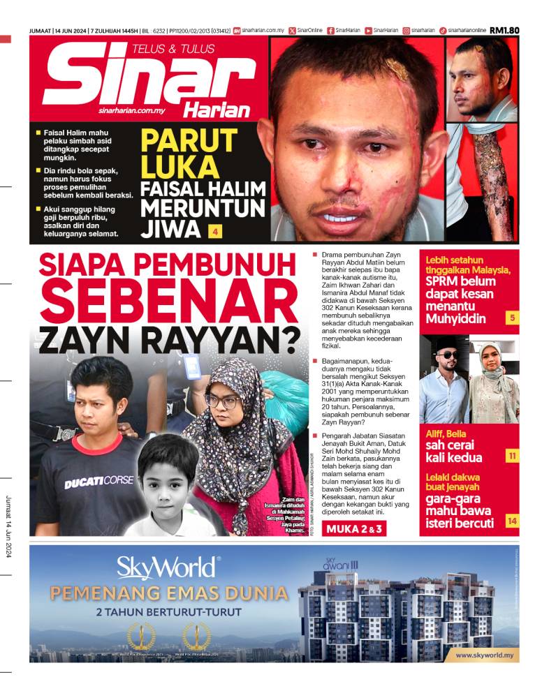 SINAR HARIAN 14 JUN 2024 - Sinar Harian