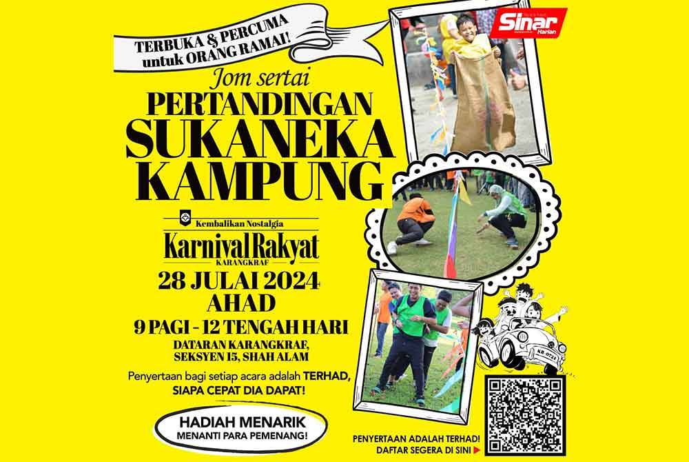 Ini senarai aktiviti menarik di Karnival Rakyat Karangkraf 2024 - Sinar ...