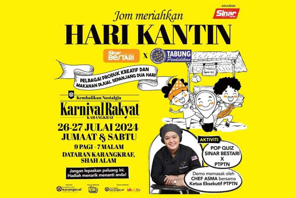 Ini senarai aktiviti menarik di Karnival Rakyat Karangkraf 2024 - Sinar ...
