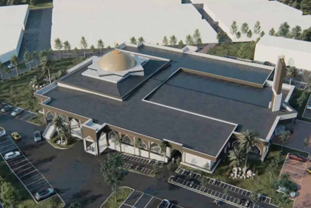 Kompleks Masjid As-Syakirin mampu tampung hingga 2,000 jemaah - Sinar ...