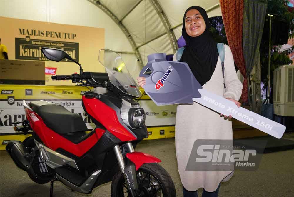 Berjaya tunai hajat anak nak motosikal - Nur Syazwani - Sinar Harian