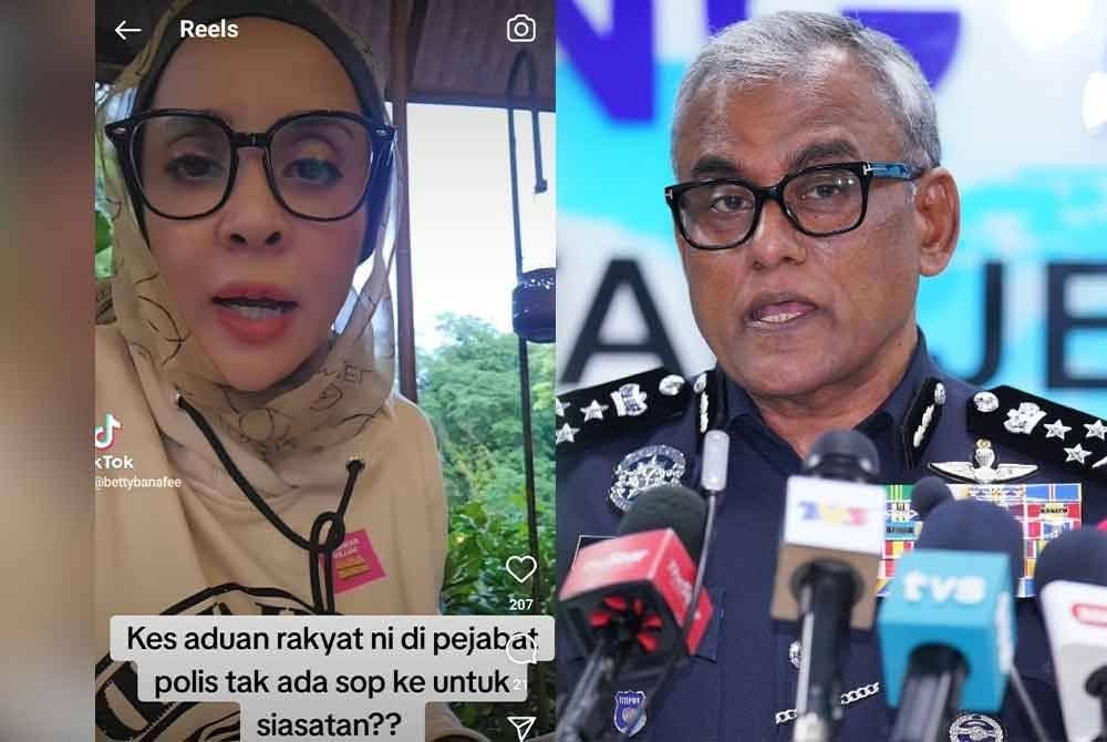 Polis sangkal dakwaan Betty Banafe siasatan tidak ikut SOP - Sinar Harian