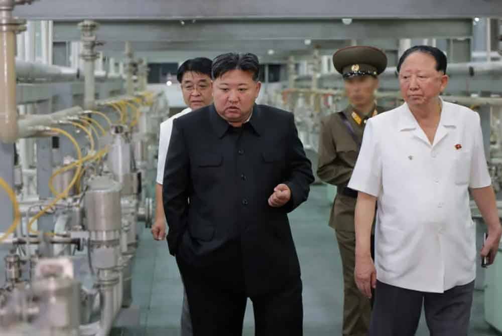Korea Utara dedah kompleks hasilkan nuklear - Sinar Harian