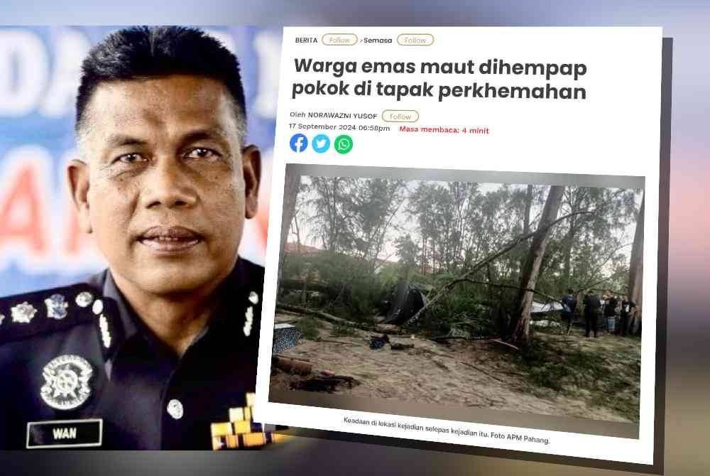 Tapak perkhemahan di kem Nemo diminta tutup buat sementara - Polis ...