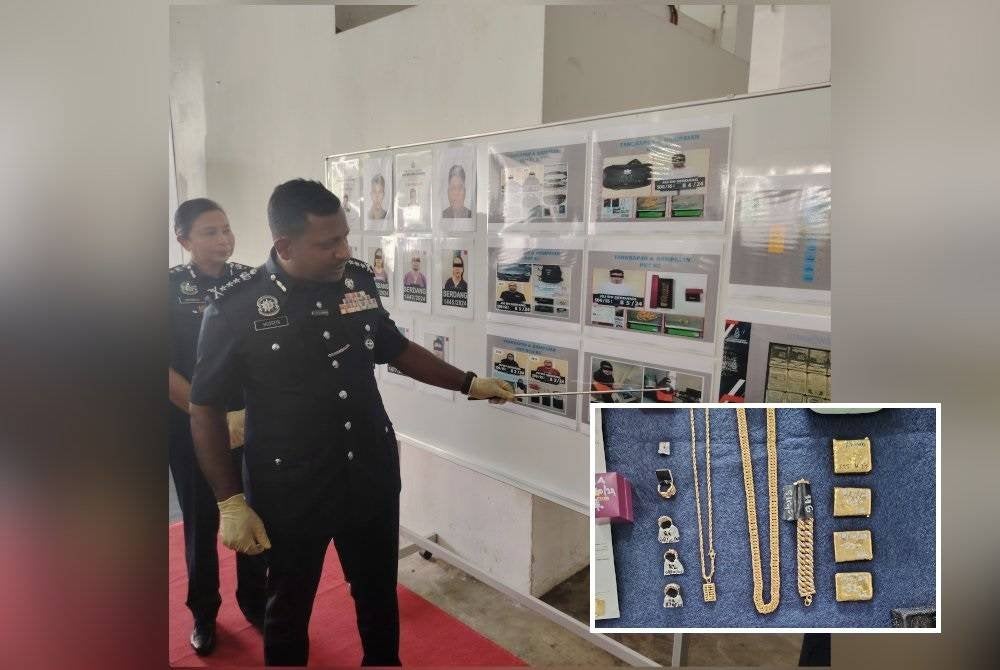 Dua diburu kes samun jongkong emas bernilai RM5.9 juta - Sinar Harian