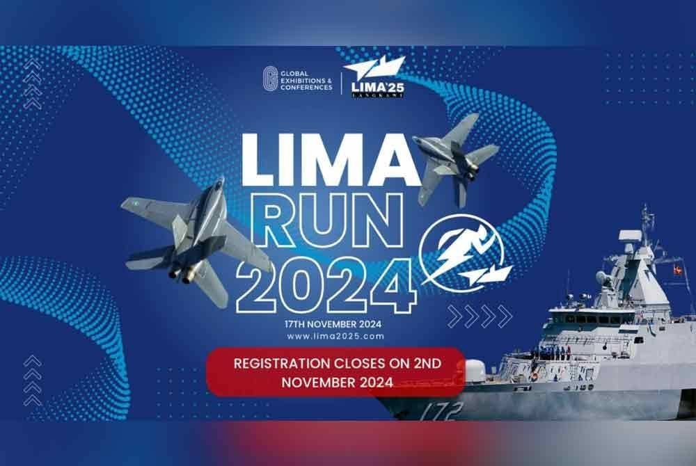 Lima Run sempena LIMA '2025 di ibu negara Ahad ini - Sinar Harian
