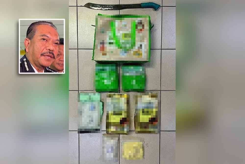 Penganggur ditahan bersama syabu, heroin bernilai RM204,000 - Sinar Harian