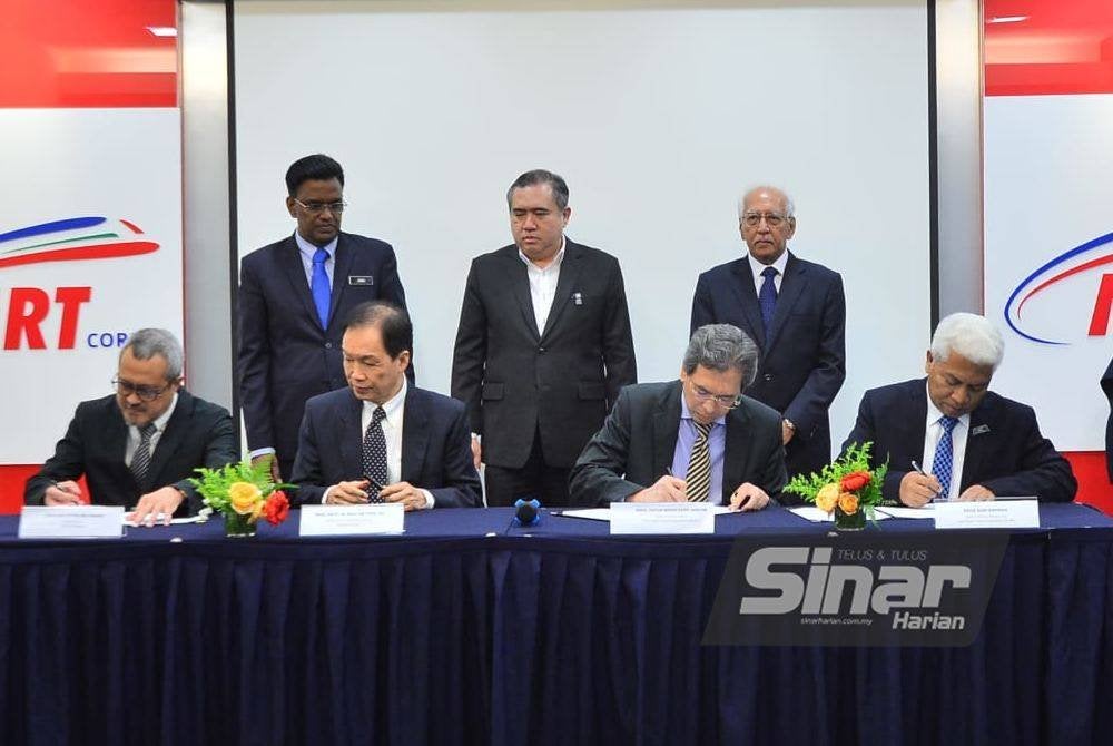 MRT Corp anugerah CMC LRT Laluan Mutiara kepada SRS Consortium - Sinar Harian