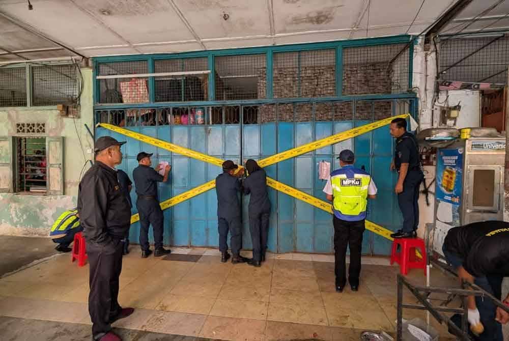 Tujuh premis perniagaan haram warga asing ditutup, dua lagi disita ...