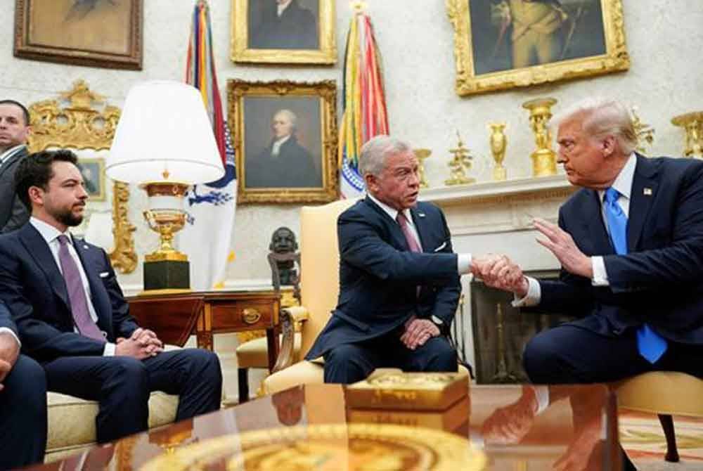Trump kongsi cadangan bangunkan Gaza sekalipun ditentang Raja Jordan ...