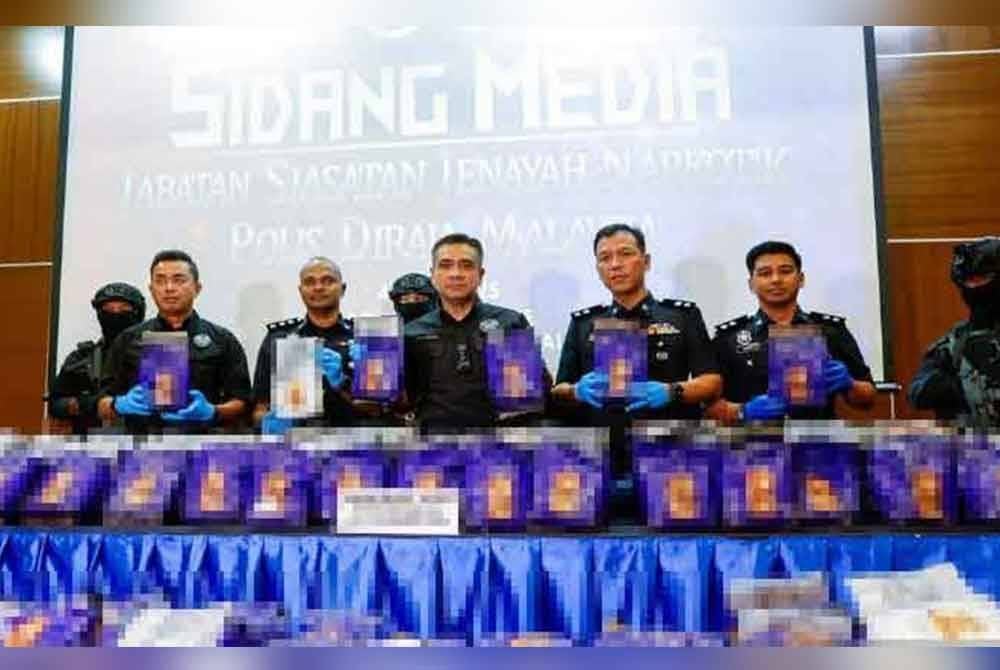 Sindiket dadah rentas sempadan tumpas, polis rampas dadah nilai lebih ...