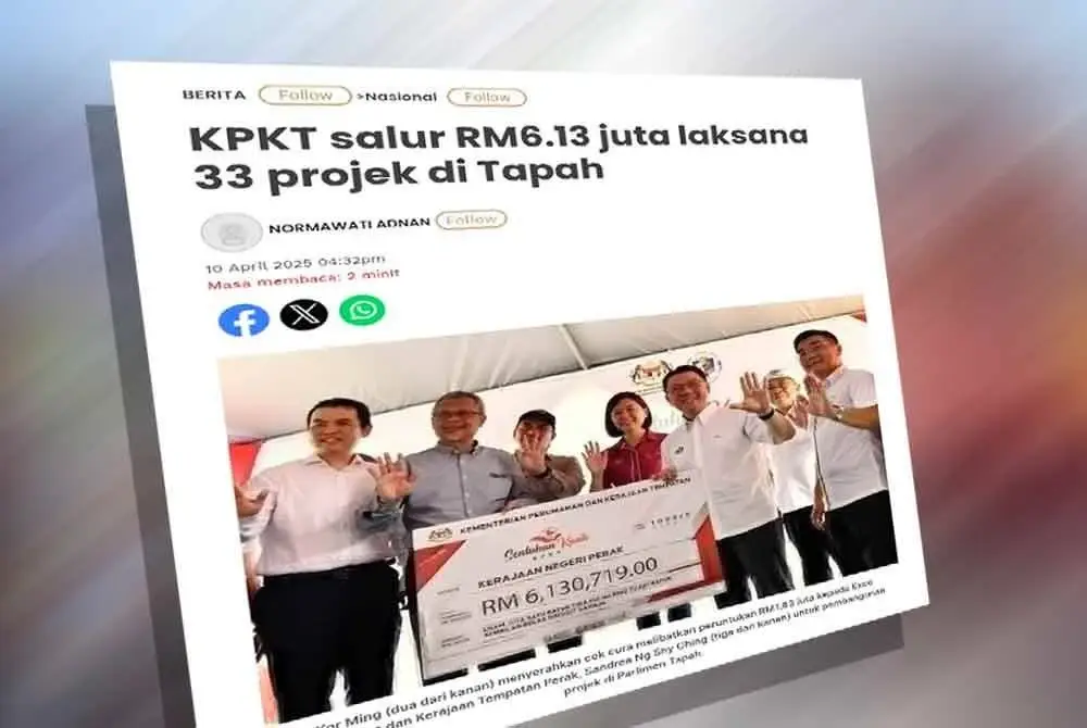 Bersih selar pengumuman peruntukan ketika PRK Ayer Kuning - Sinar Harian