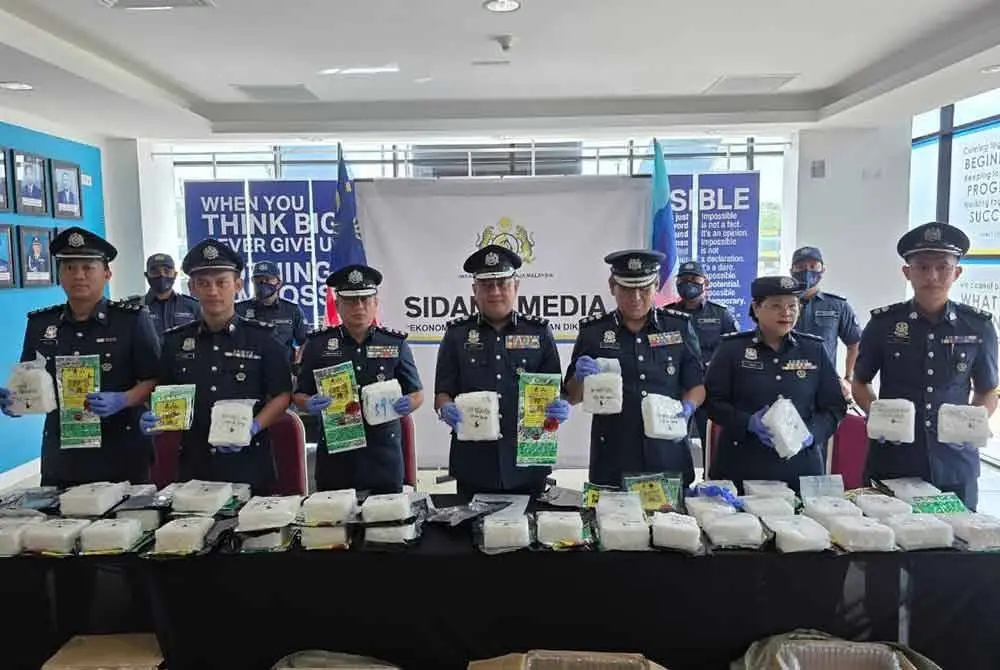 Kastam Sabah rampas dadah terbesar bernilai RM2.5 juta - Sinar Harian