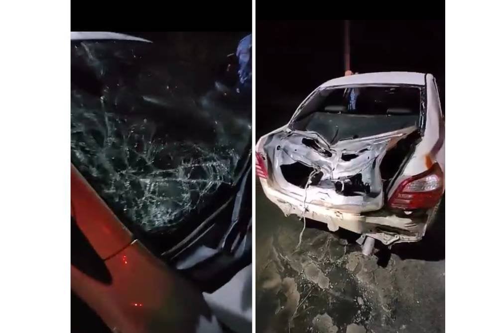 Sekumpulan gajah mengamuk di Gerik, rosakkan kereta gara-gara bunyi hon ...