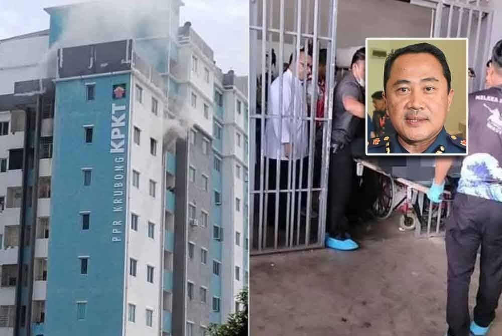 Budak maut kebakaran PPR Krubong: Alat pemadam api, gelung hos rosak ...